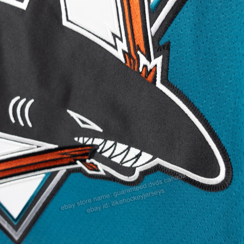 San Jose Sharks Official Adidas Team Classic Authentic Jersey - Retro ...