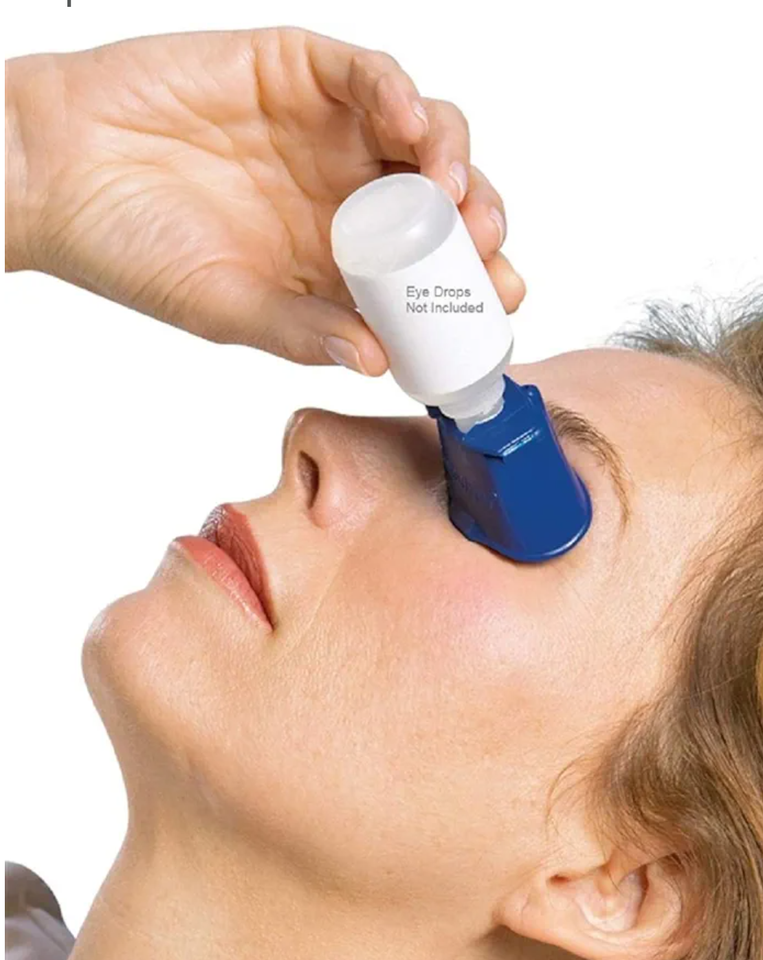 Autodrop Eyedrop Guide - Easy Eye Dropper, Assist, Medicine, Eye Drop ...