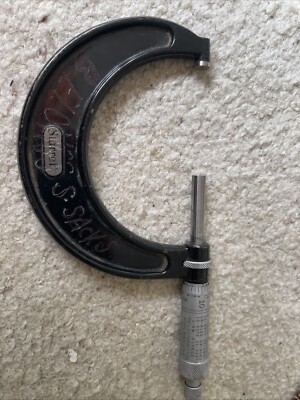 Starrett No. 436 Outside Micrometer 2-3 Inches Range .001" Graduation ...
