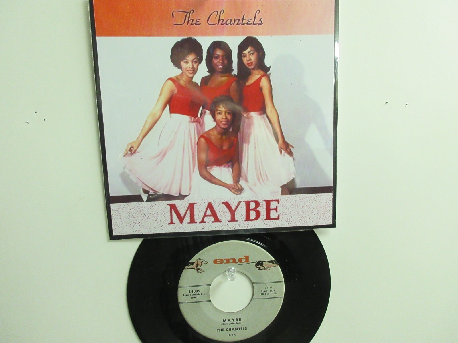 💥' THE CHANTELS ' HIT 45 + PICTURE [MAYBE] 1958 ! 💥 | eBay
