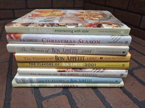 BON APPETIT Cookbook Lot Of 8 Conde Nast | eBay