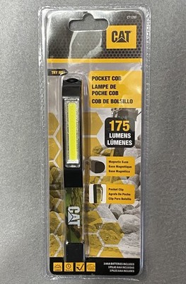 CAT CT1200 Camo Pocket COB 175 Lumen Magnetic Flashlight UP To 7hr Run ...