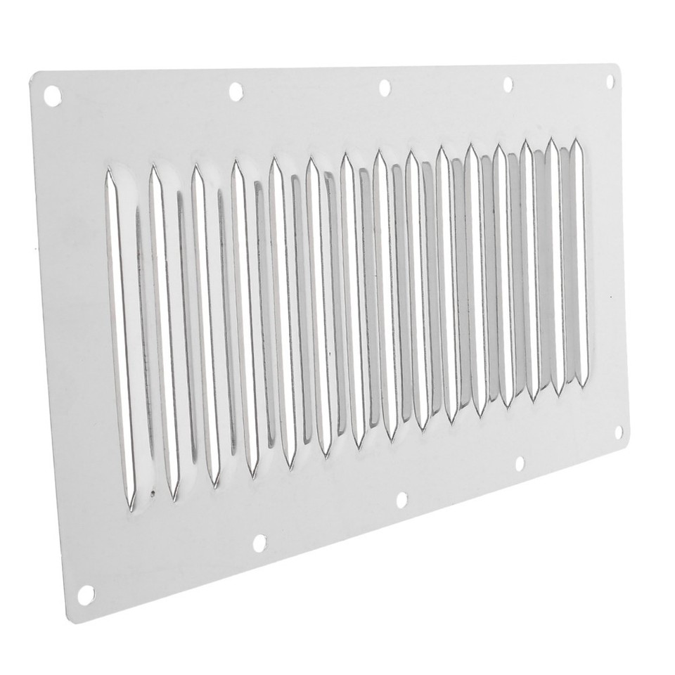 Stainless Steel Vent Cover Duct Ventilation Grill Louver Air Condition ...