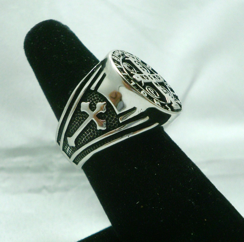St Benedict Exorcism Ring Demon Protection Ghost Hunter Paranormal | eBay