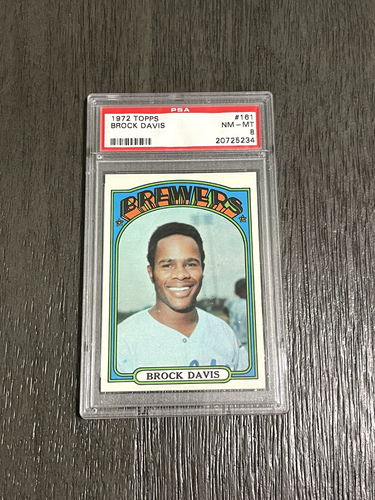 1972 Topps Brock Davis #161 PSA 8 | eBay