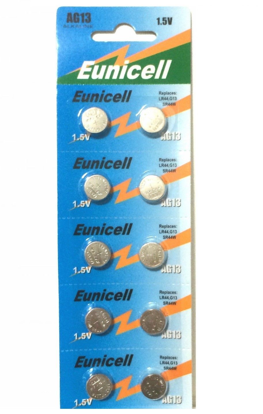 30 x AG13 LR44 V13GA 303 L1154 A76 357 1.5V Alkaline Button Coin Cells ...