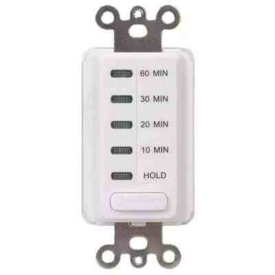 Intermatic 15 Amp 60-Minute Countdown In-Wall Timer - White | eBay