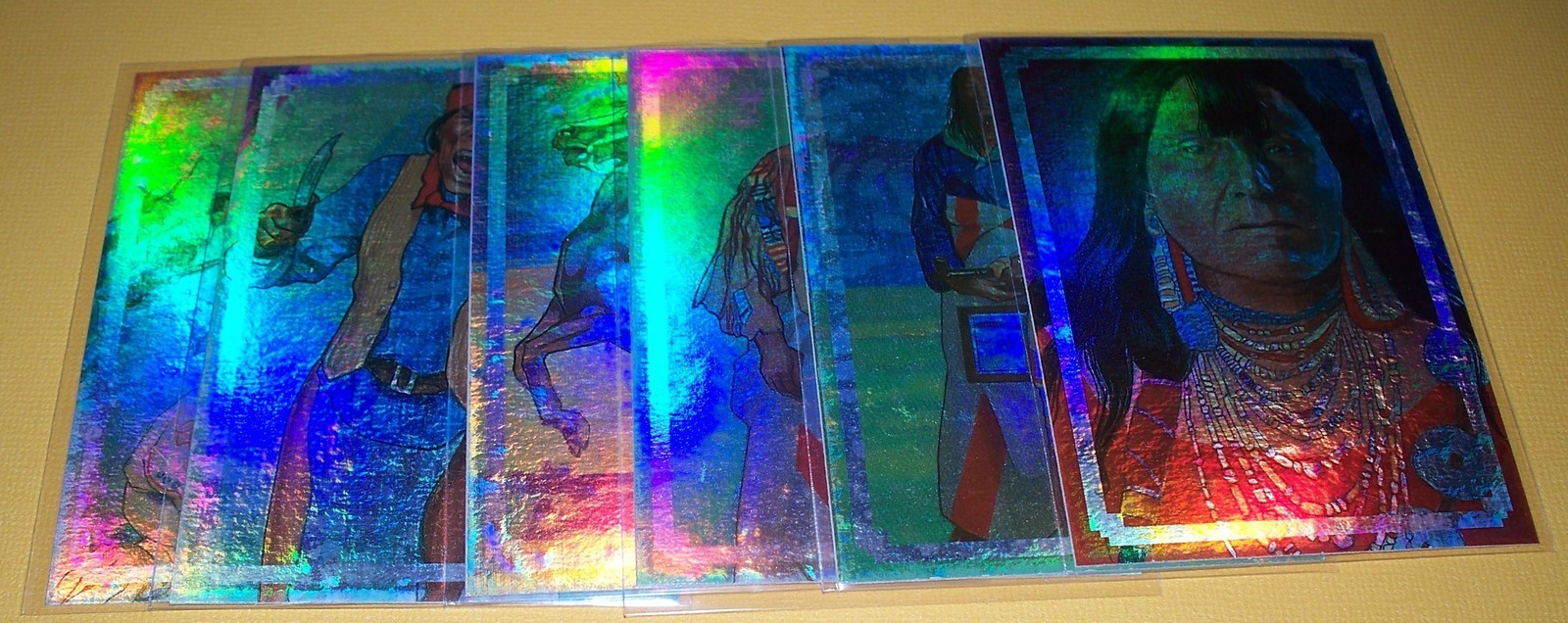 NATIVE AMERICANS 6 card Prismatic Insert Set | eBay