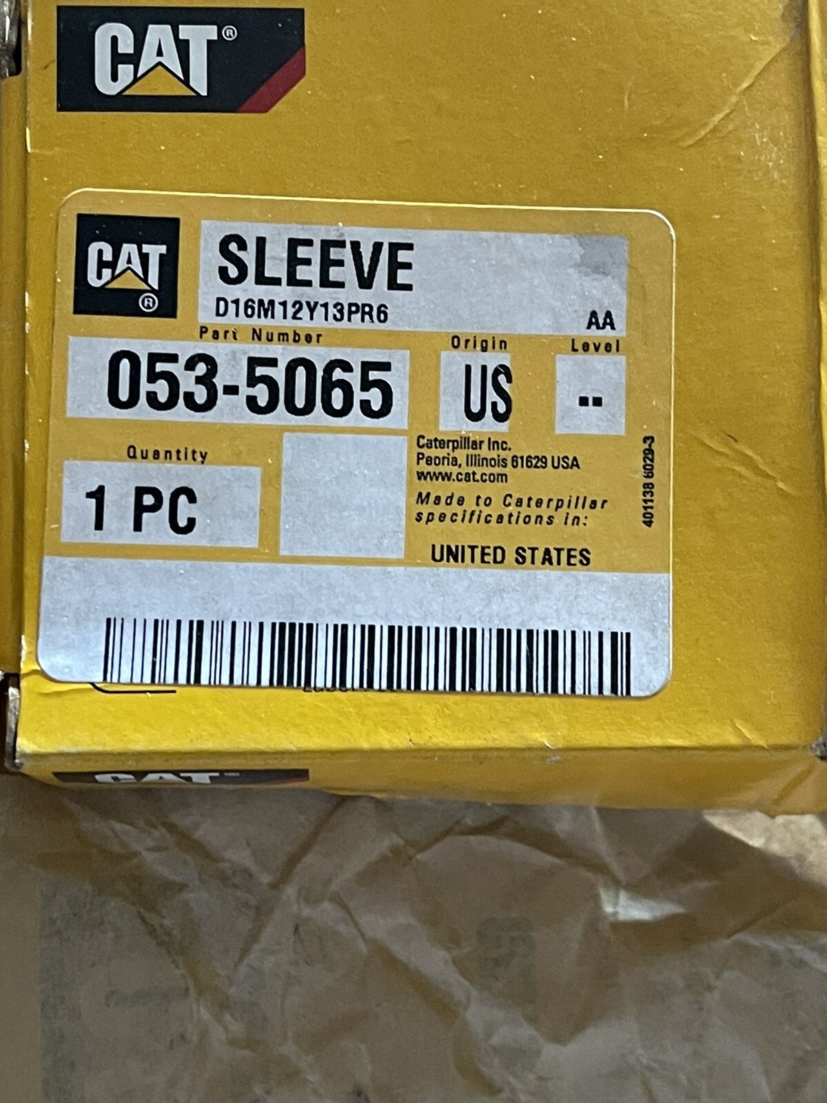 CATERPILLAR CAT 053-5065 WEAR SLEEVE for sale online | eBay