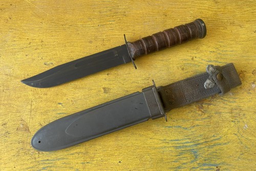 WWII USN MK2 FIGHTING KNIFE - Excellent Condition | eBay