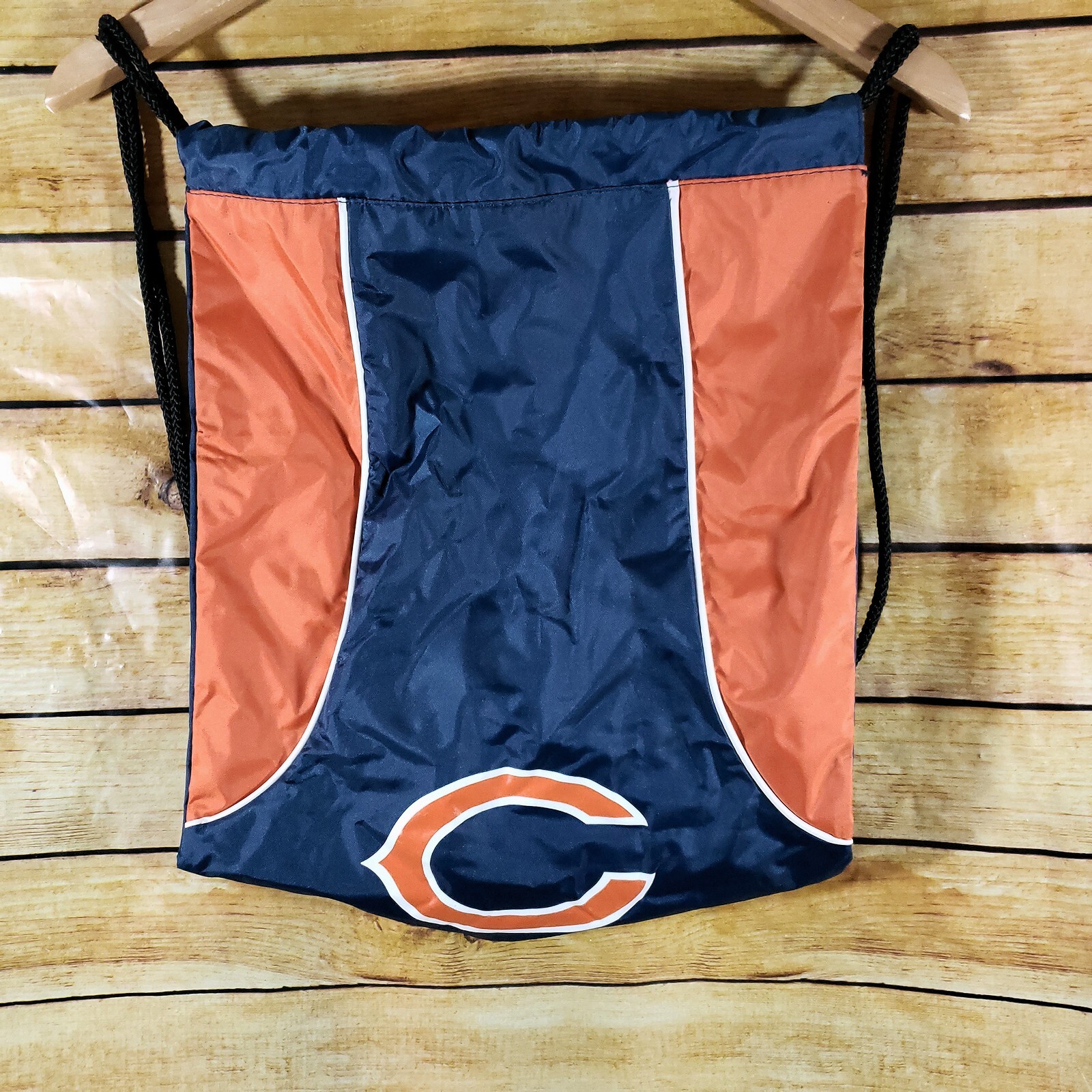 Chicago Bears NFL Cinch Back Sack Drawstring Bag Backpack 17 x13 | eBay
