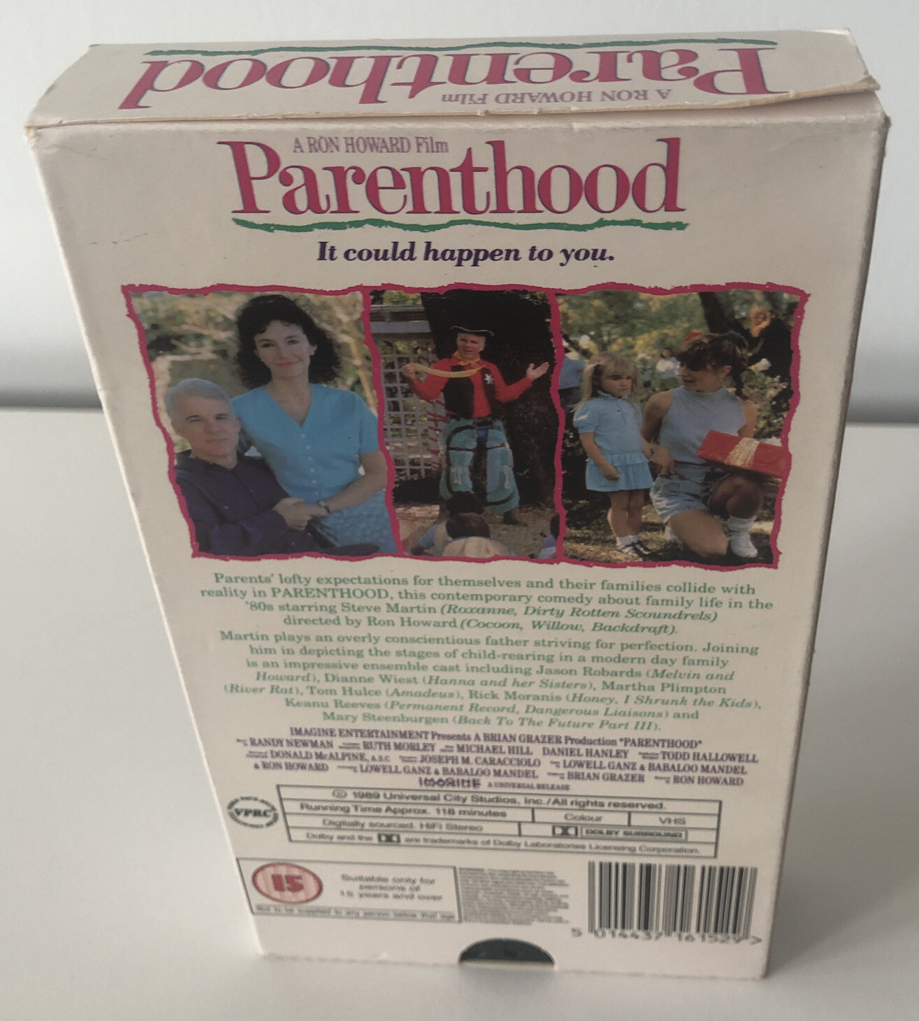 Parenthood VHS Video Tape Steve Martin Comedy - Unopened - 1989 film ...