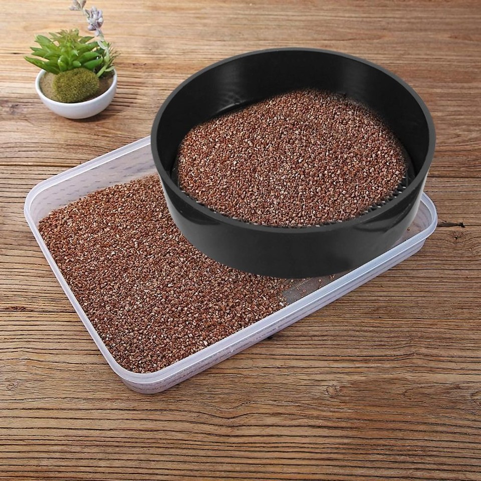 5 setsdirt sieves /20pcs Classifier Gold Panning Soil Riddle Garden ...