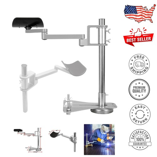Height Adjustable Welding Arm Rest with 360° Rotation for Comfort and ...