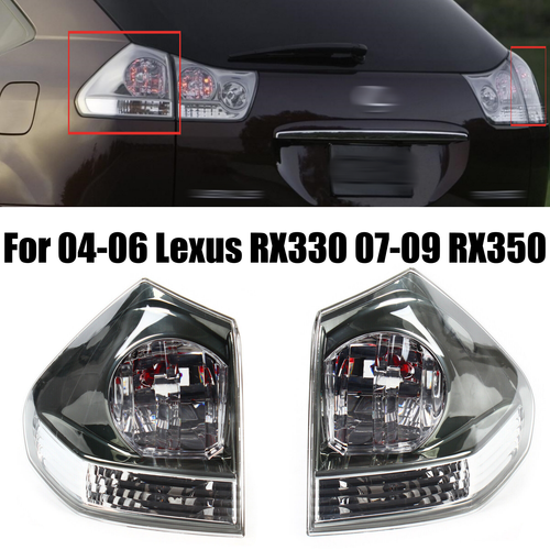Tail Lights For Lexus RX330 07-09 RX350 2004-2006 Brake Lamp Left+Right ...