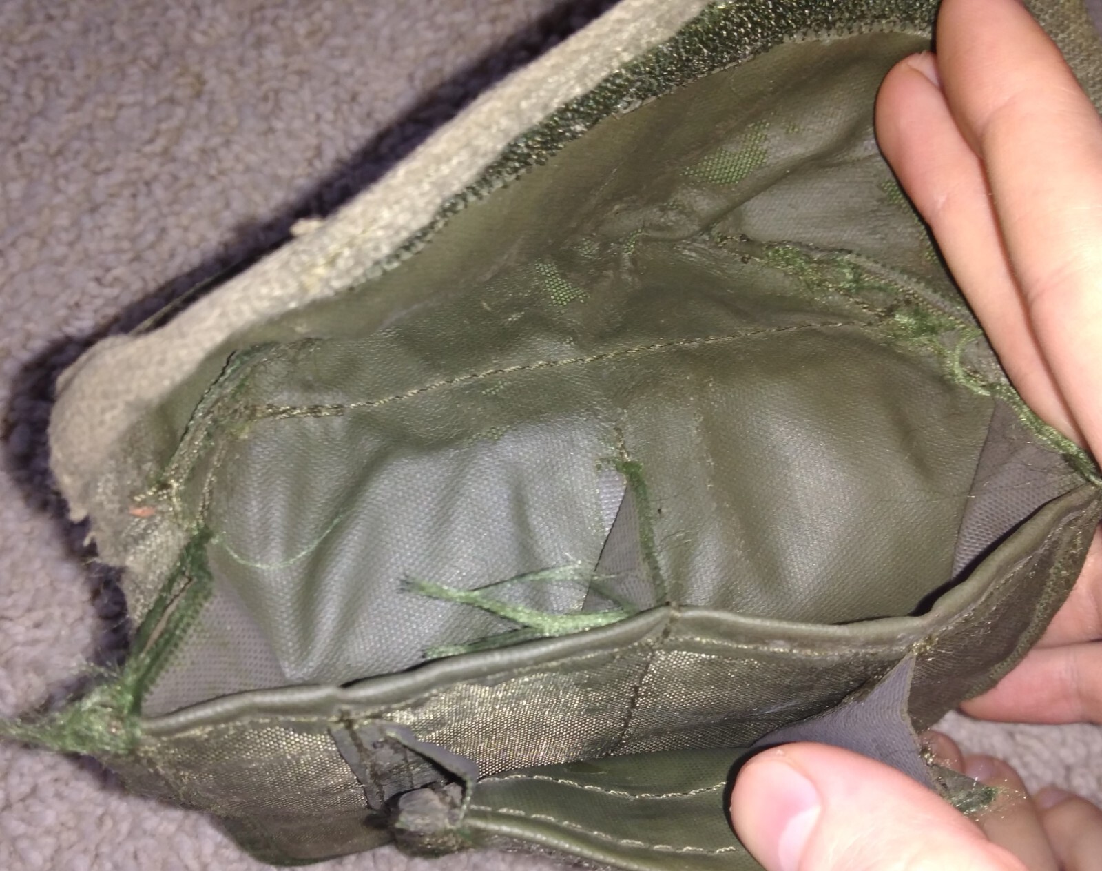 French Military Surplus FAMAS 3 Magazine Pouches - Olive Green | eBay