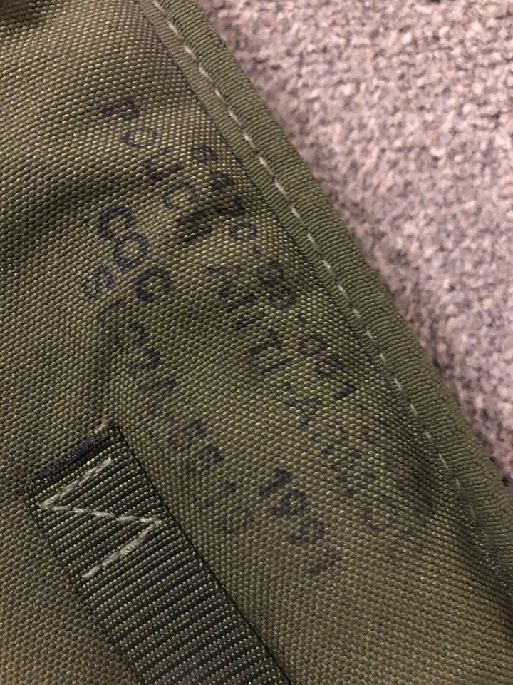 RARE BRITISH ARMY 90 PATTERN PLCE WEBBING SA80 RGGS GRENADE POUCHES ...
