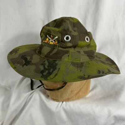 Original Vietnam War ARVN Patched ERDL Invisible Camo Slouch Hat | eBay