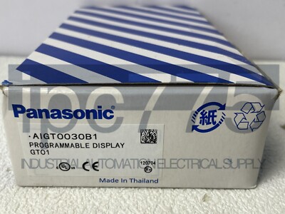 New In Box PANASONIC AIGT0030B1 Programmable Display GT01 | eBay