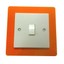 Single Switch Surround Coloured Acrylic Decorative Perspex® Finger ...