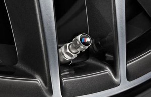 Original BMW Alu schützen TPMS Reifen Ventilkappen M Logo 36122447402 ...