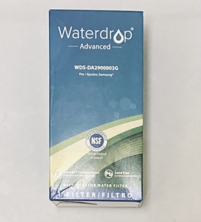 NIB WaterDrop Advanced Refrigerator Water Filter fits Samsung WDS-DA2900003G | eBay