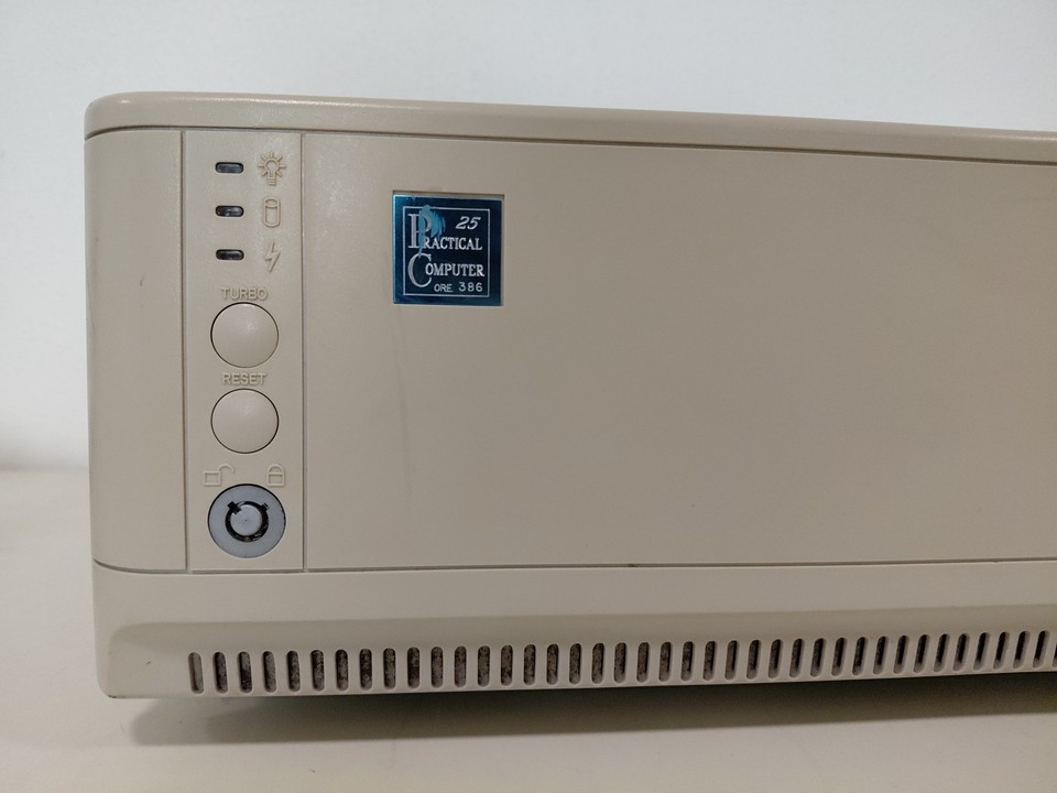 Practical Computer 25 Ore 386 Floppy Drive With Keys | eBay