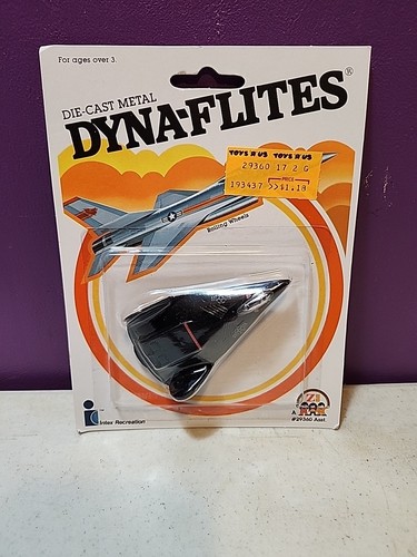 Dyna-Flites Zee Toy Die Cast Metal USAF 798 Stealth Fighter Black NOS ...