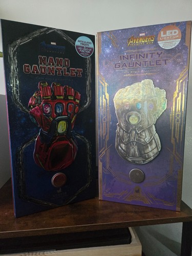 Hot Toys Avengers 1/4 Infinity Gauntlet & Nano Gauntlet Marvel | eBay UK