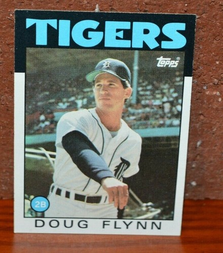 BASEBALL CARD TOPPS 1986 DETROIT TIGERS DOUG FLYNN | eBay