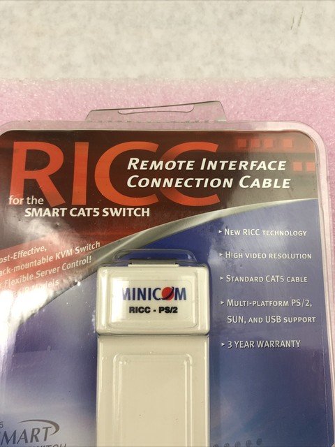 Minicom Remote Interface Connection Cable 0SU51023 Ricc Ps/2 for sale ...