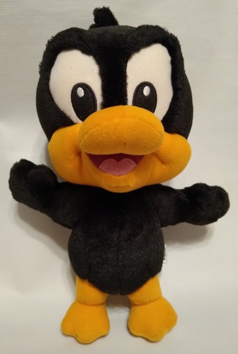 Baby Looney Tunes Daffy Duck Six Flags Plush Stuffed Toy 12" Warner ...