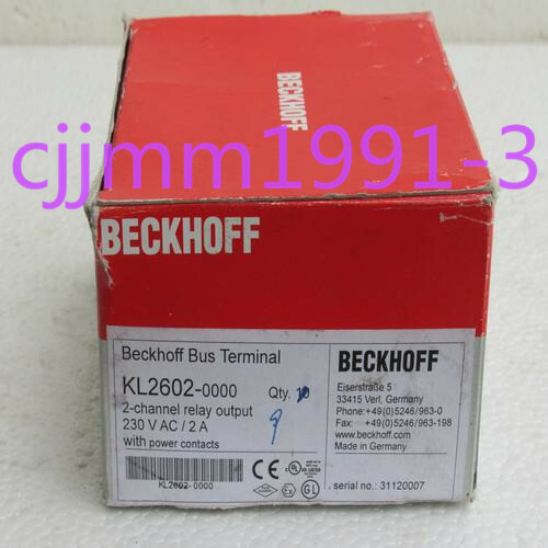 1PC NEW BECKHOFF module KL2602 | eBay
