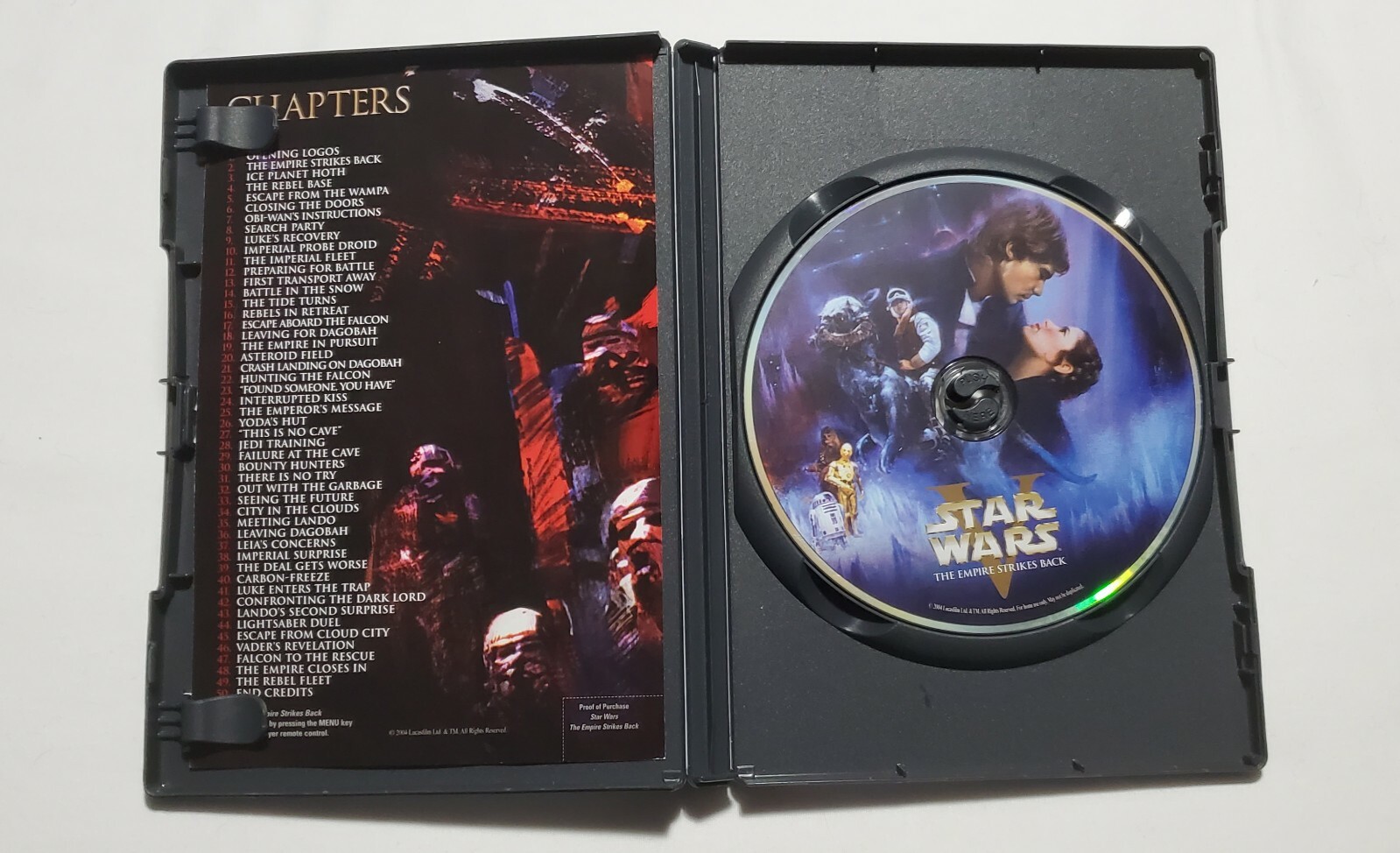 Star Wars V: The Empire Strikes Back (DVD) $3 SHIPPING + 25¢ EACH ...
