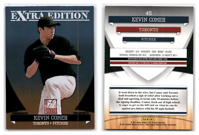 2011 Donruss Elite Extra Edition #45 Kevin Comer | eBay