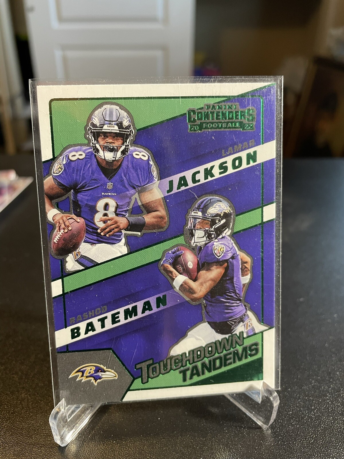 2022 Contenders Touchdown Tandems Green Lamar Jackson & Bateman RAVENS ...