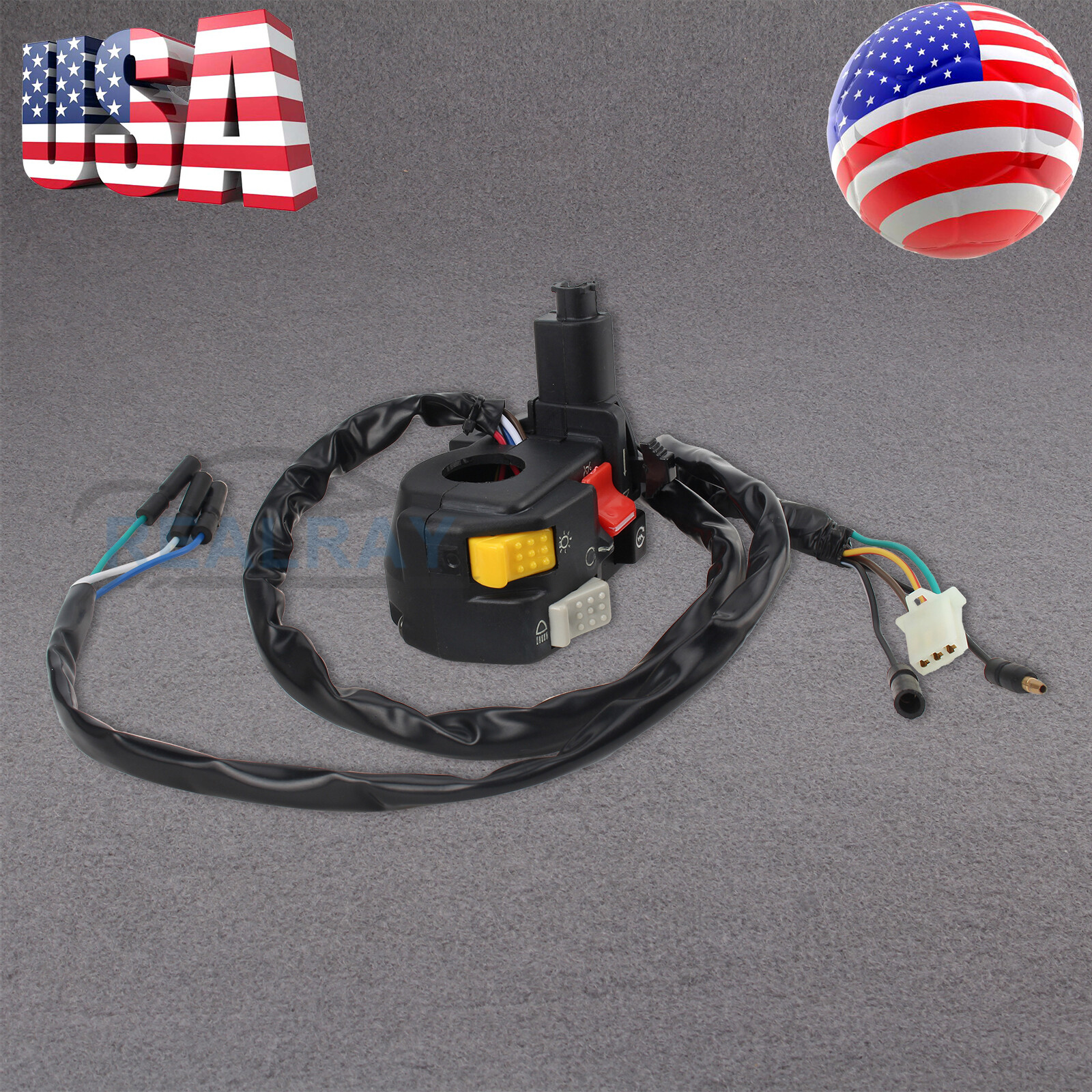 Electric Start Kill Light Choke Switch For Honda TRX 300 TRX300 FW 2x4 ...