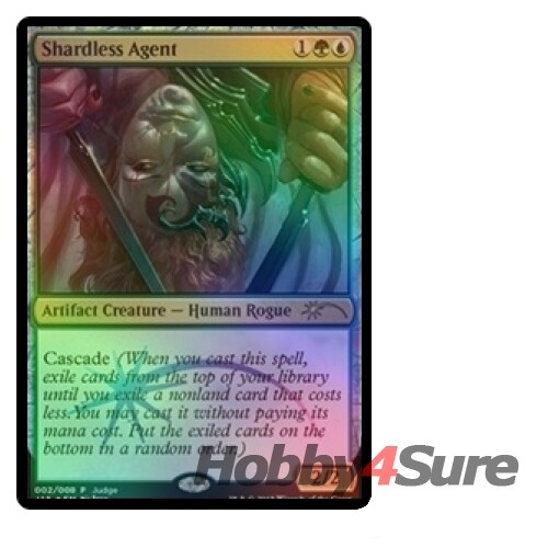 Foil Shardless Agent (judge) M/NM Magic: The Gathering MTG Promo: Judge ...