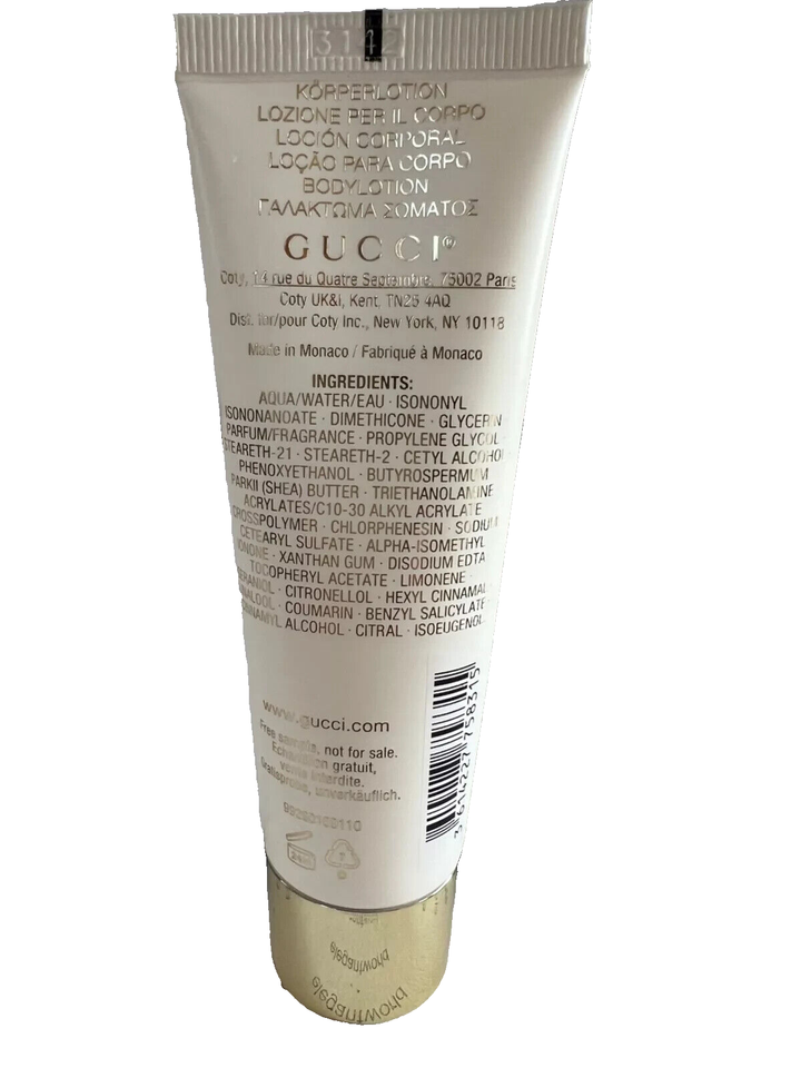 Gucci Guilty Perfumed Body Lotion For Women Travel Size 50 ml/1.6 FL OZ ...