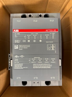 Abb AF750-30-11 1SFL637001R7011 AC Contactor 100-250V (5C-15) | eBay