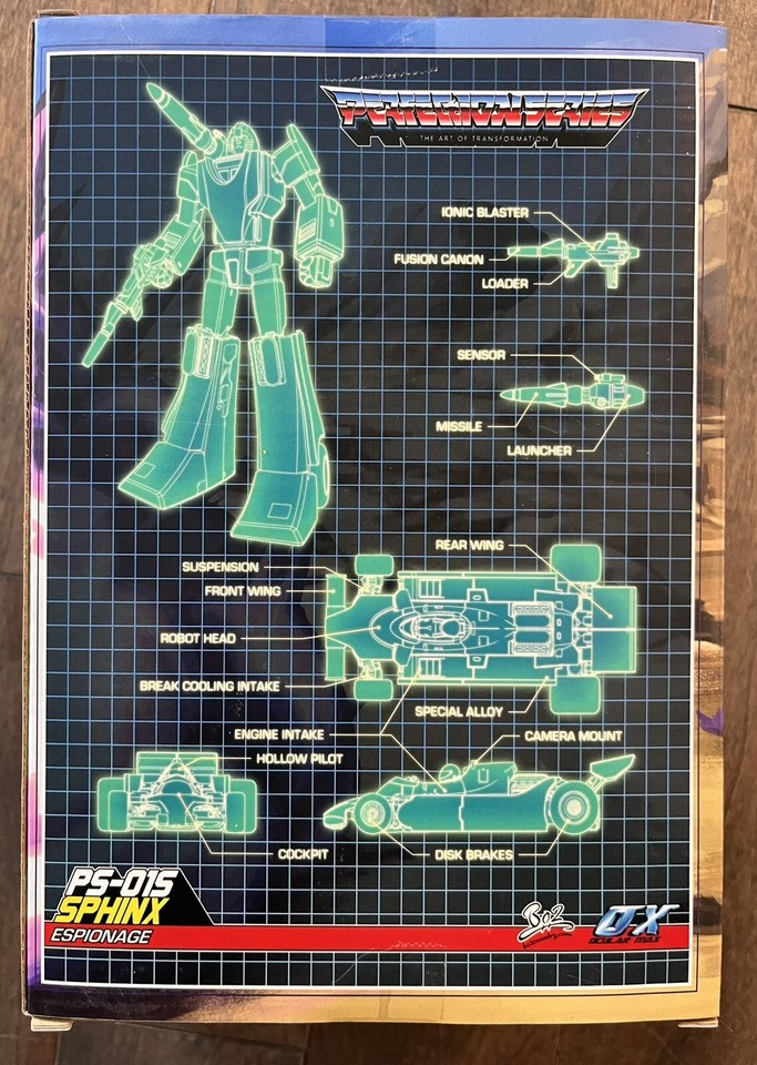 Transformer MMC PS-01S CHICAGO Stealth SPHINX Mastermind Creation ...