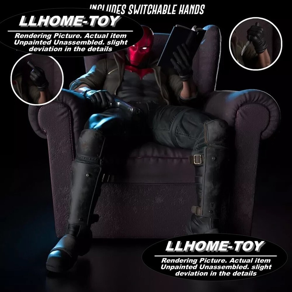 Red Hood Jason Todd Resin 1:6 Model Kit Unpainted 3d Print Statue GK ...