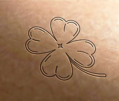 Leather Stamp : four Leaf Clover | eBay