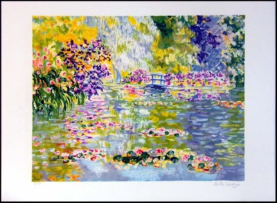 Nicole Gourdon "Untitled -3"flower Original Lithograph Hand Signed | eBay