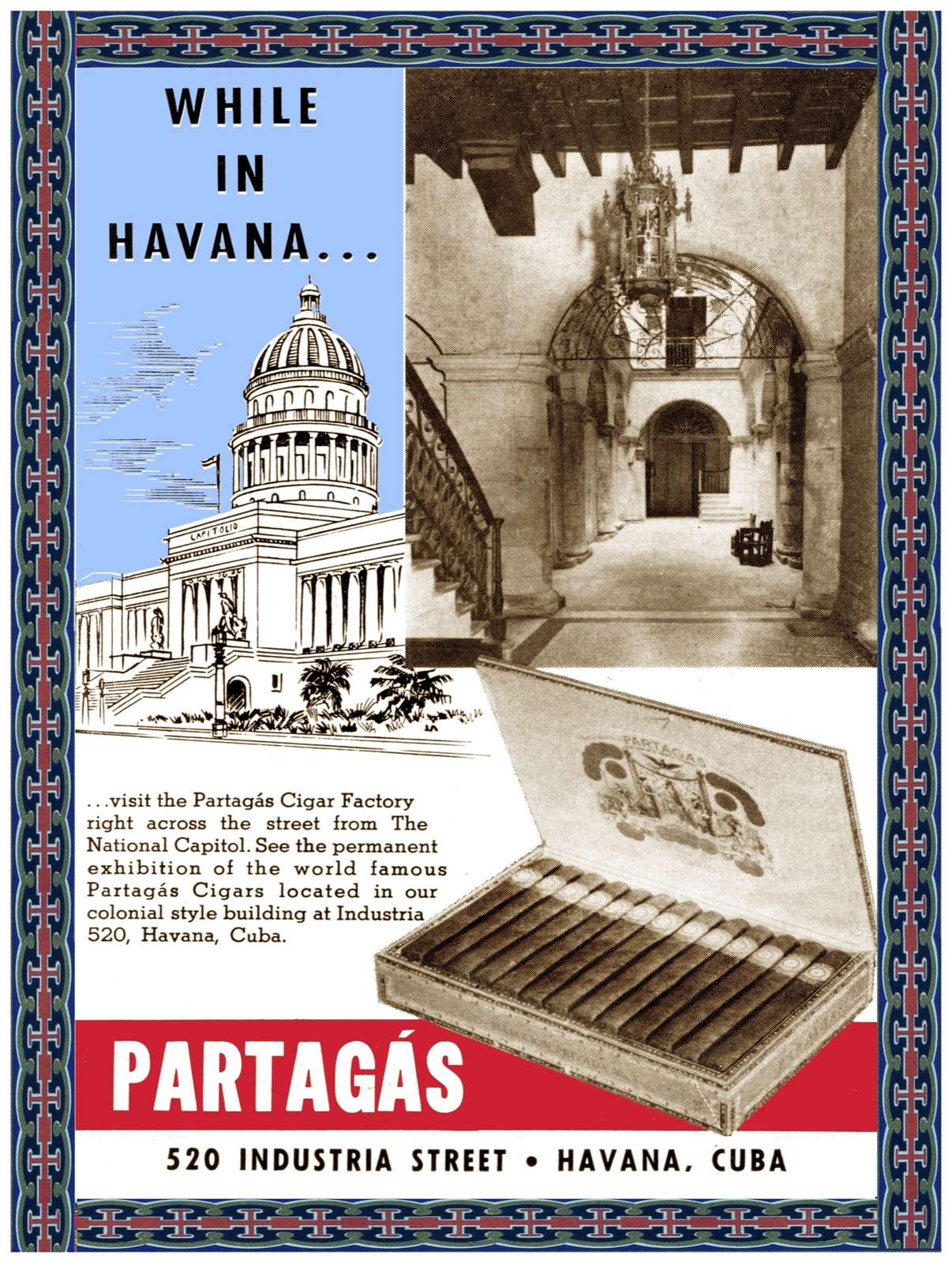 7999.Decoration Poster.Home Room wall interior design.Partagas Cuban ...