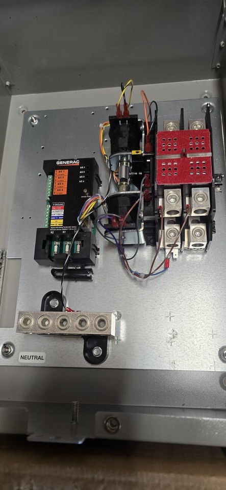 Generac RXSC200A3 Non-Service Rated 200 Amp Automatic Transfer Switch ...