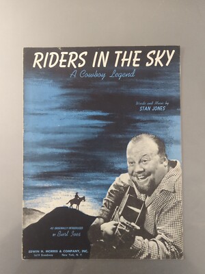 "Riders In The Sky" A Cowboy Legend Sheet Music by Burl Ives / Stan ...