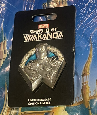 Disney Marvel Black Panther World Of Wakanda Forever Pin LR Pin In Hand ...