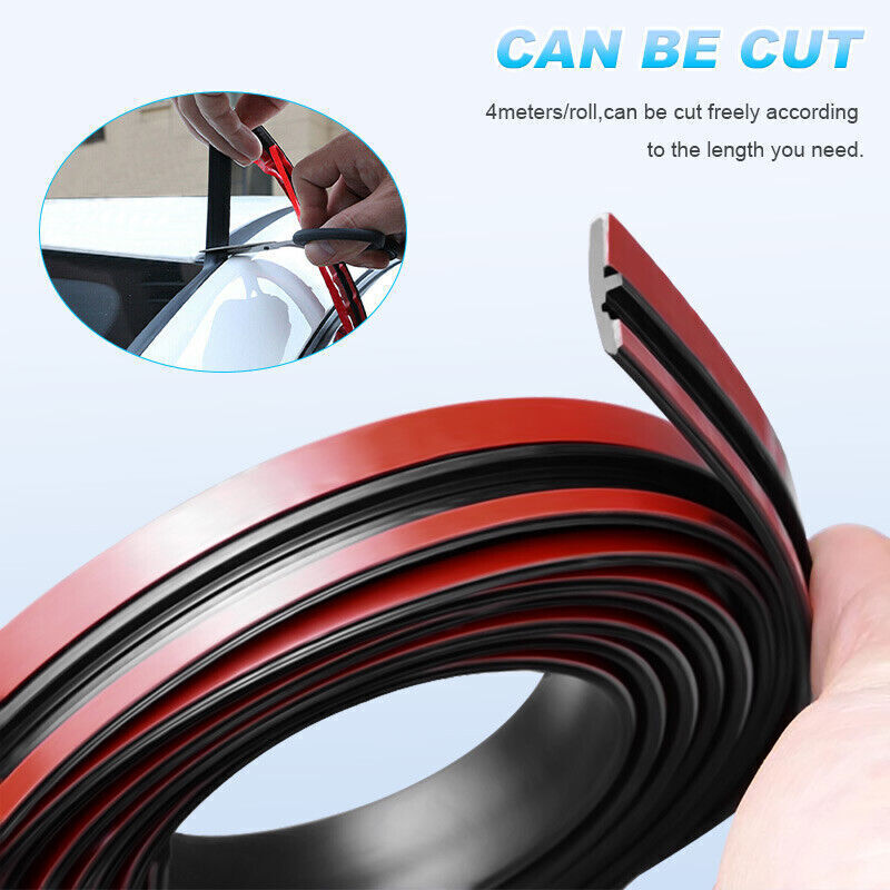 Windshield Rubber Weather Seal Strip Car Front Rear Window Guard ...