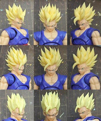 custom gohan 1/12 shf gohan face sculpture Only 3 faces sculpture | eBay